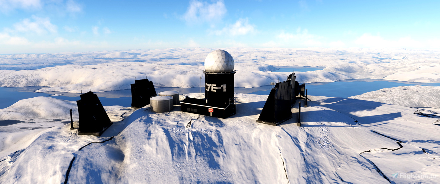 DYE-1 Radar site & Helipad for Microsoft Flight Simulator | Feed