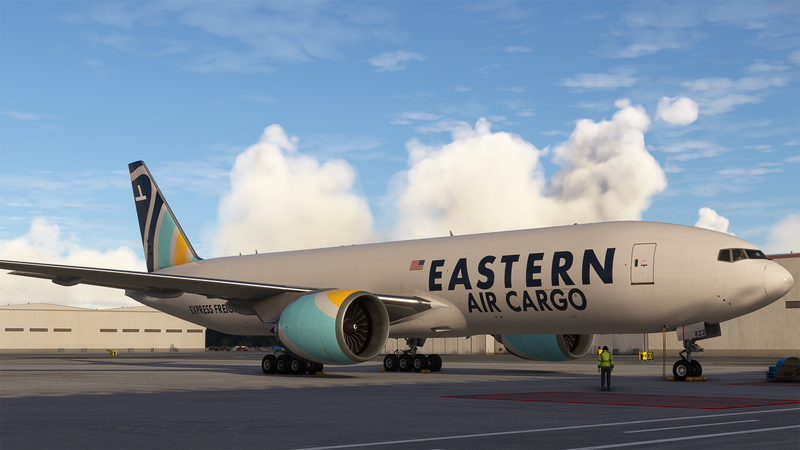 Eastern Cargo PMDG B777F for Microsoft Flight Simulator | MSFS