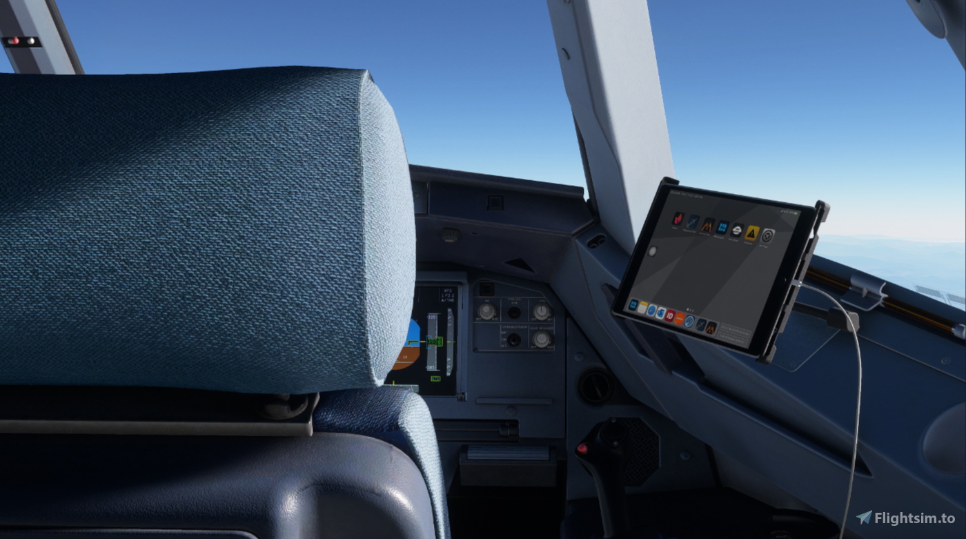 easyJet EFB Background - Fenix A320 Block 2 for Microsoft Flight Simulator | MSFS