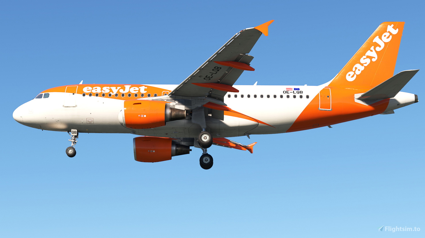 easyJet Europe A319 [Package 1] w/Cabin Fenix sim A319 [Y156] for ...