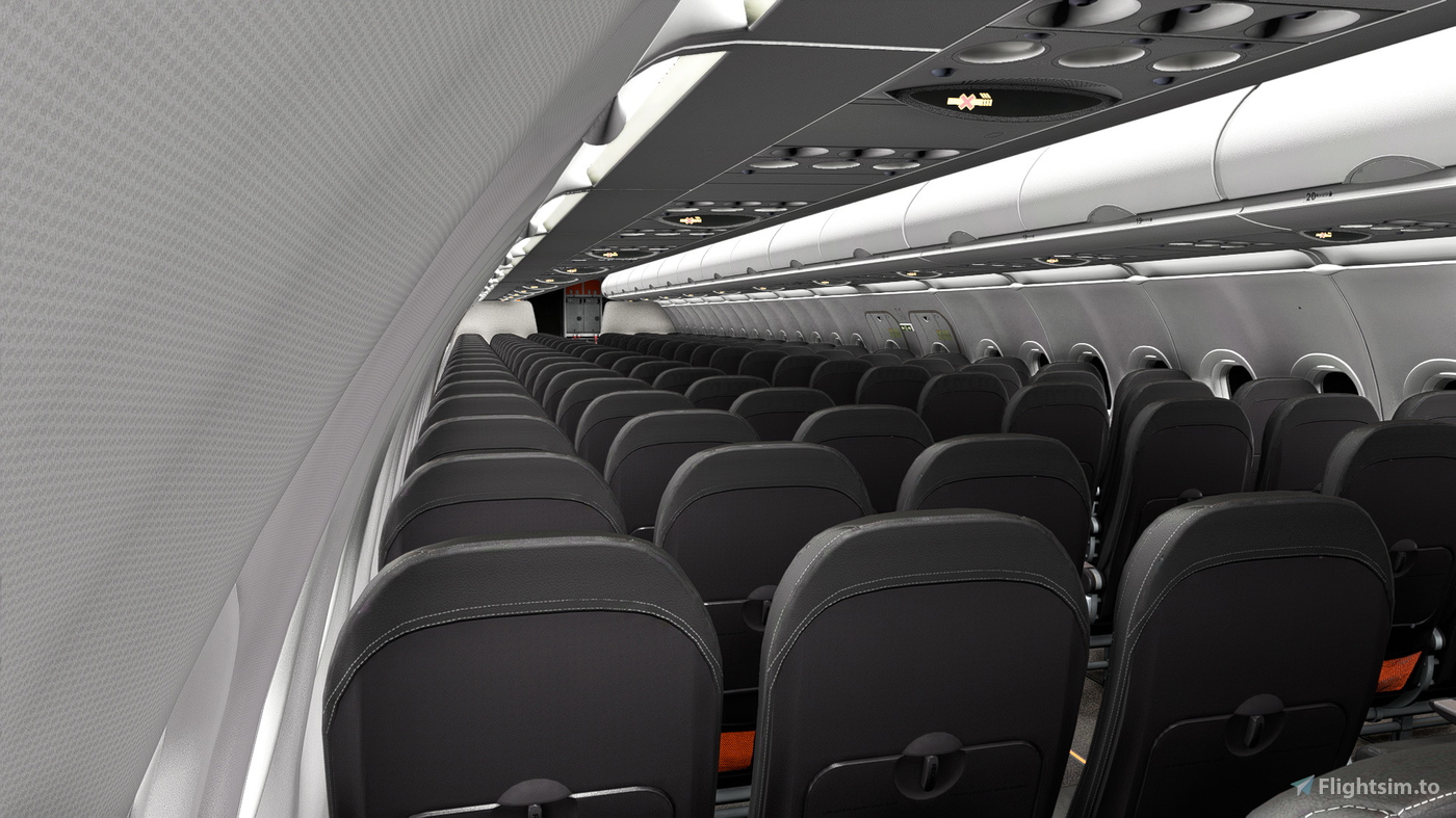 easyJet europe OE-IDT ex JA817P [Y180] w/Cabin - Fenixsim A320 V2 for ...