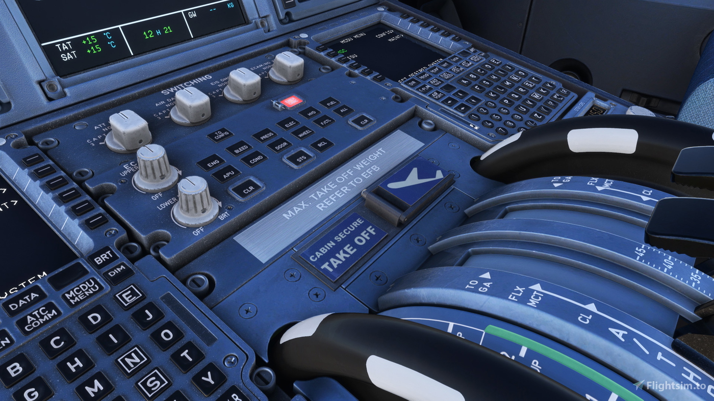 easyJet europe OE-INP [Y186] w/Cabin - Fenixsim A320 V2 for Microsoft ...