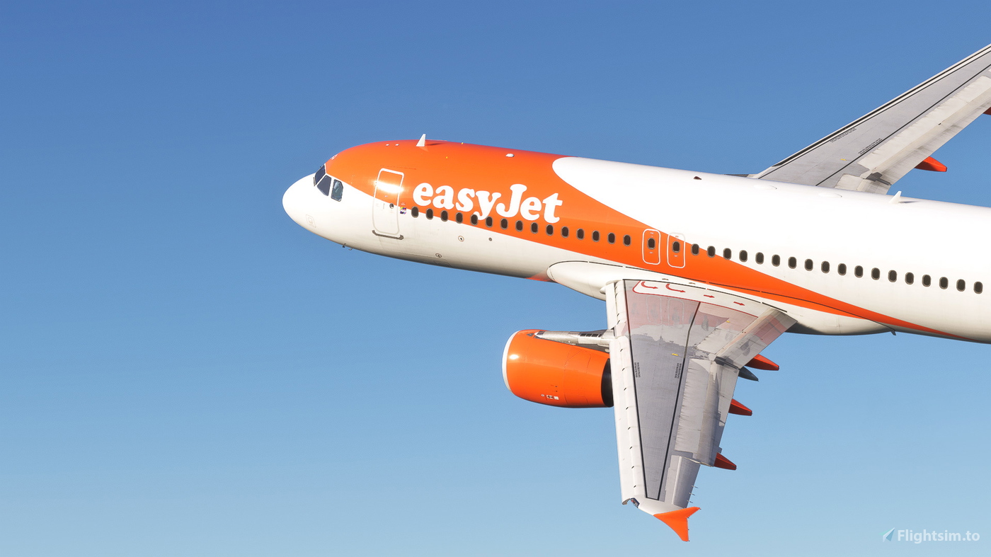 easyJet europe OE-INP [Y186] w/Cabin - Fenixsim A320 V2 für Microsoft ...
