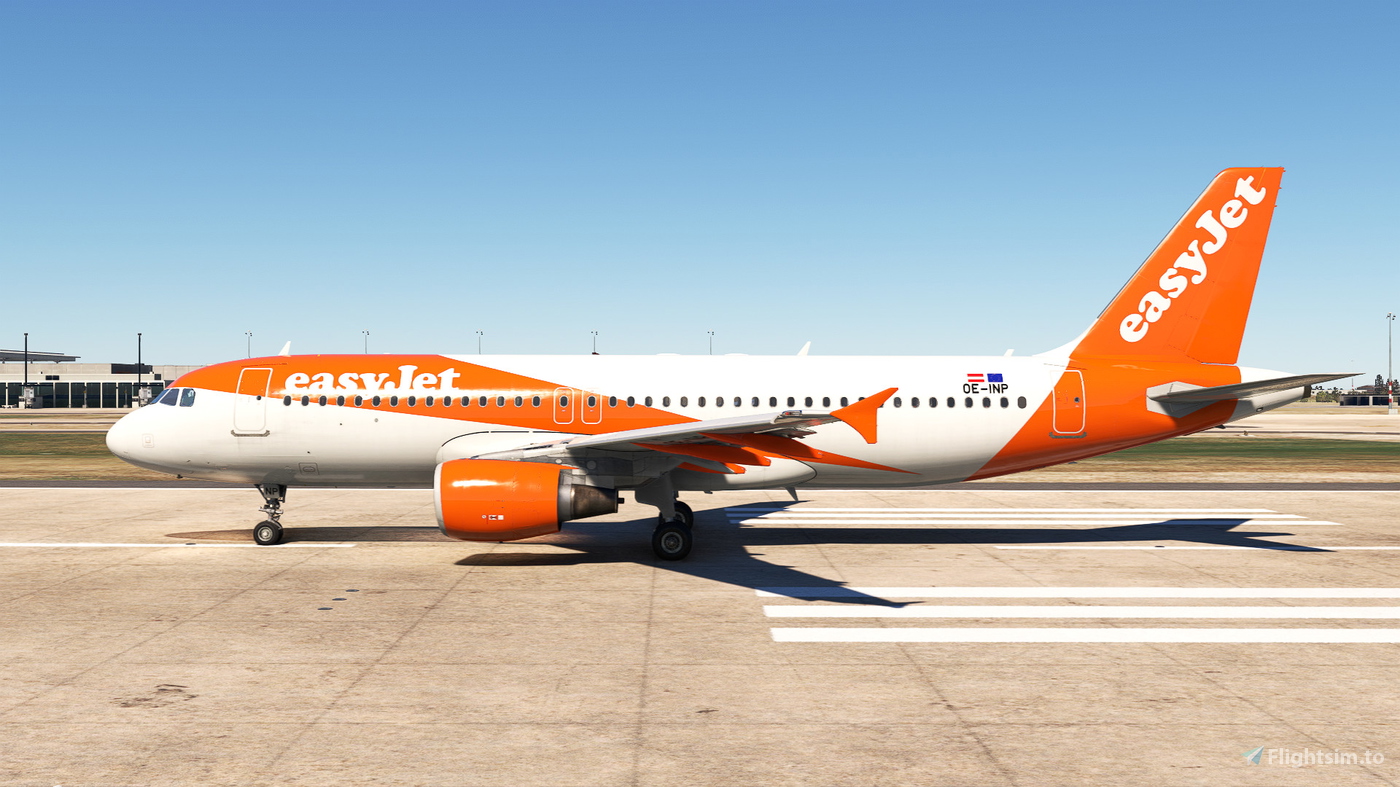 easyJet europe OE-INP [Y186] w/Cabin - Fenixsim A320 V2 for Microsoft ...