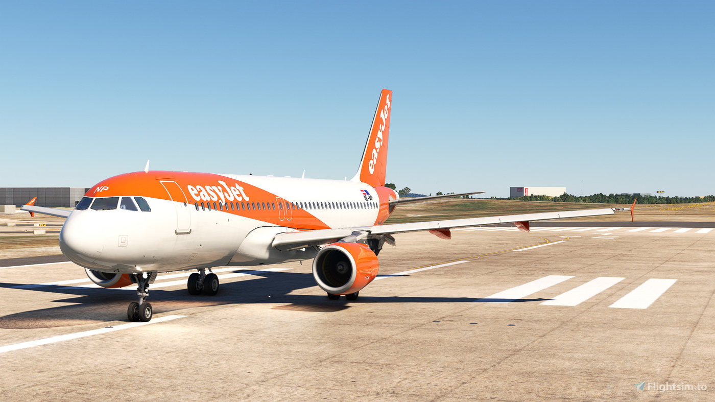 easyJet europe OE-INP [Y186] w/Cabin - Fenixsim A320 V2 for Microsoft ...