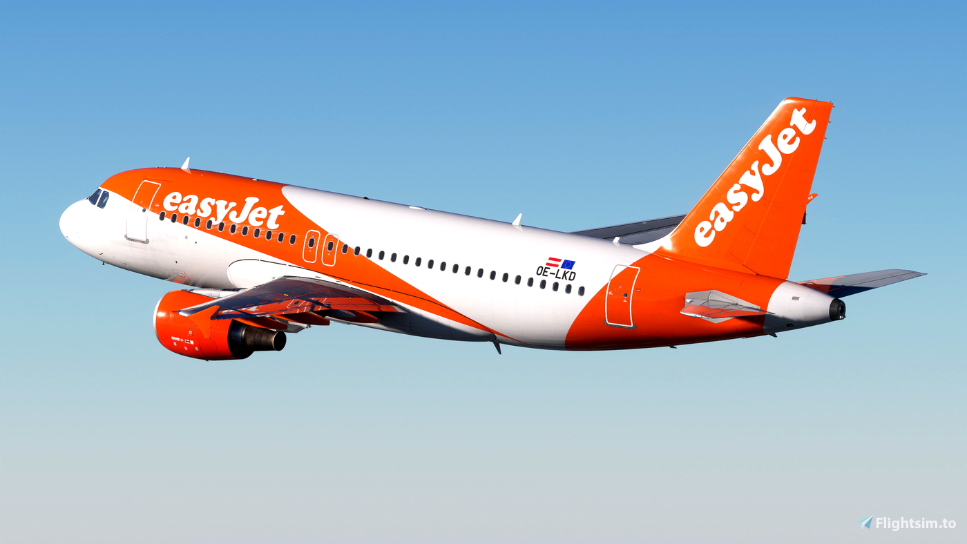 Easyjet Europe [Pack 1] w/Cabin Fenixsim A319 [8K+4K] for Microsoft ...
