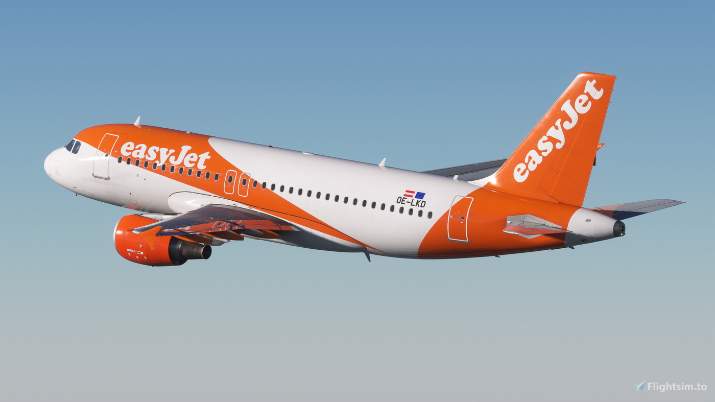 Easyjet Europe [Pack 1] w/Cabin Fenixsim A319 [8K+4K] for Microsoft ...