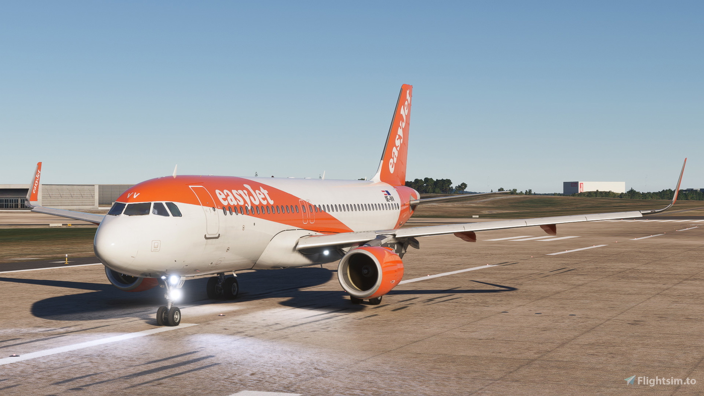 easyJet Europe Sharklets [Package 11] w/Cabin Fenix sim A320 [Y186] for Microsoft Flight ...