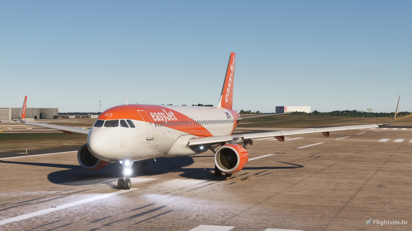 easyJet Europe Sharklets [Package 11] w/Cabin Fenix sim A320 [Y186] for Microsoft Flight ...