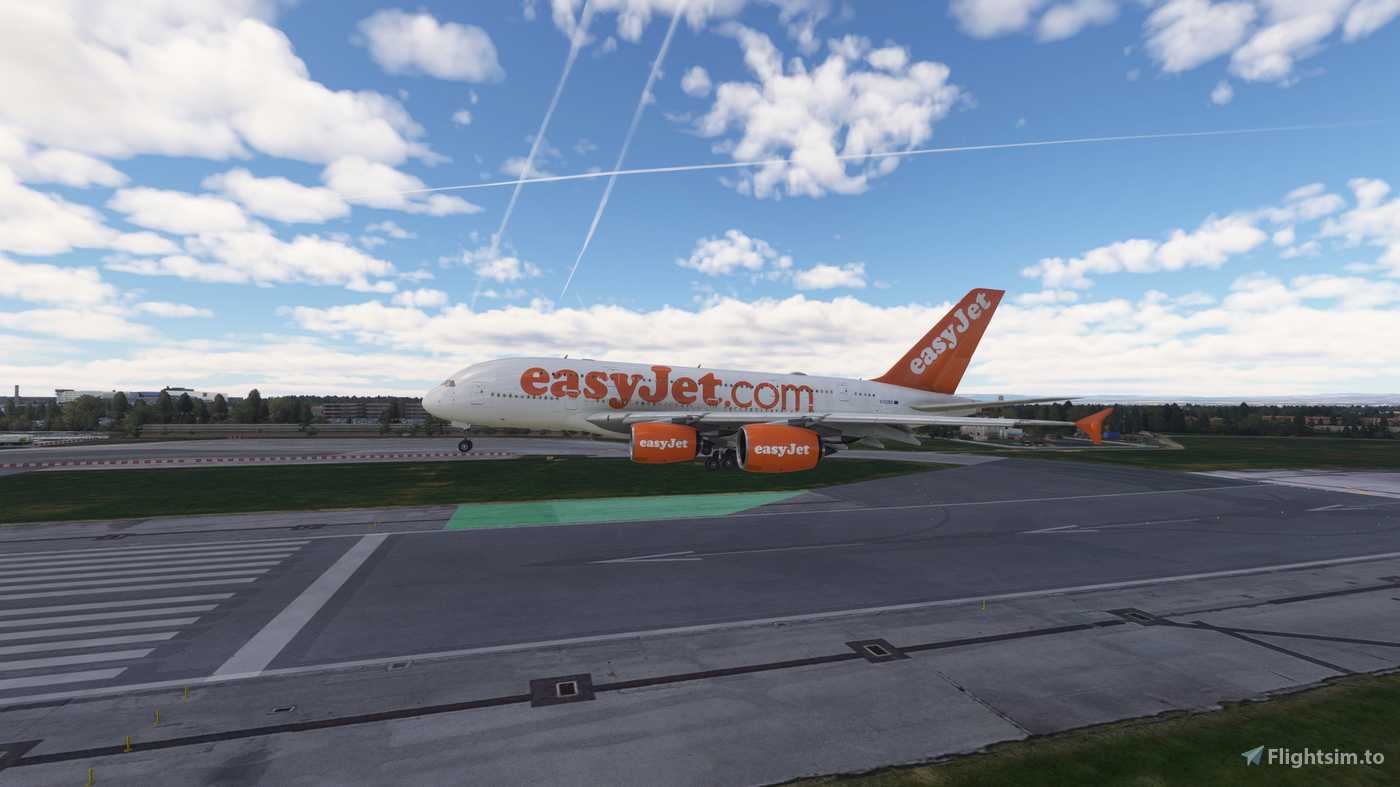 easyjet FlyByWire A380 Old Livery [Fictional] for Microsoft Flight ...