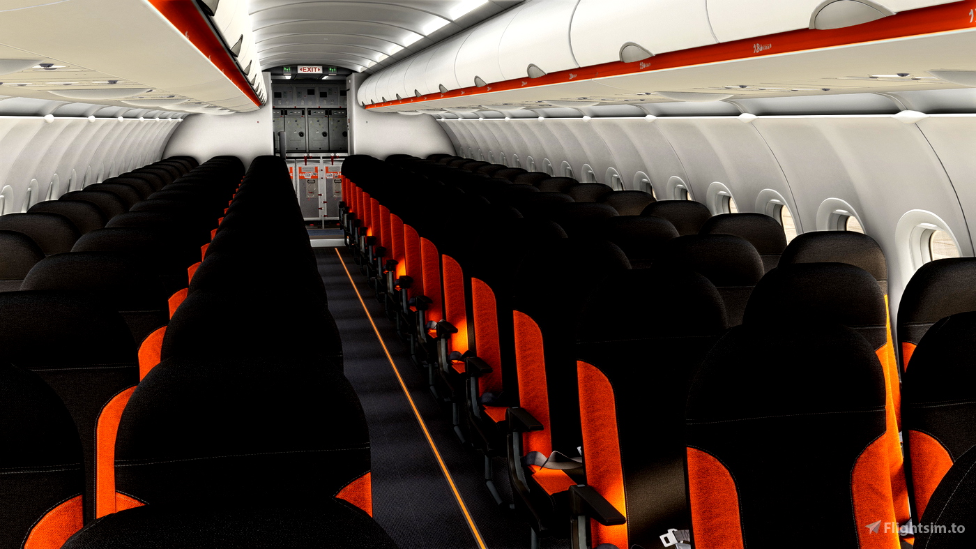 Easyjet [Pack 1] w/Cabin Fenixsim A320 Sharklet [8K+4K] for Microsoft ...