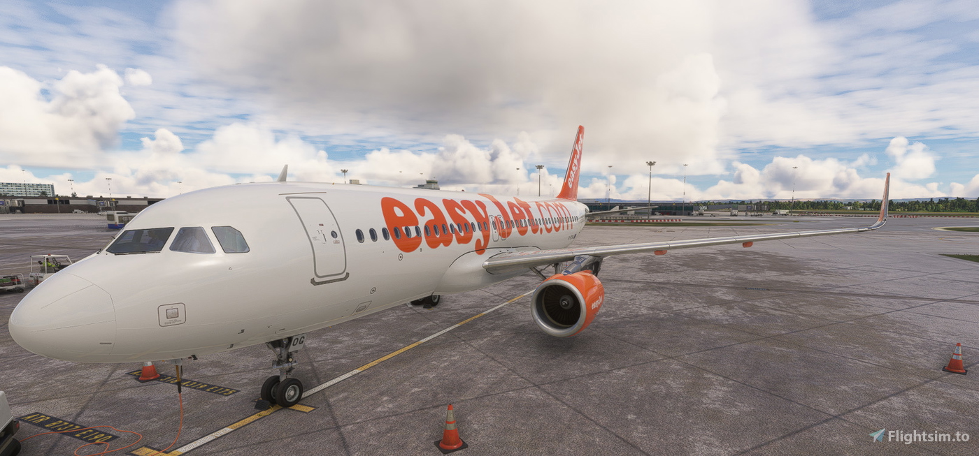 Easyjet Retro [G-EZOG] - Fenixsim A320 [4K] V2 for Microsoft Flight ...