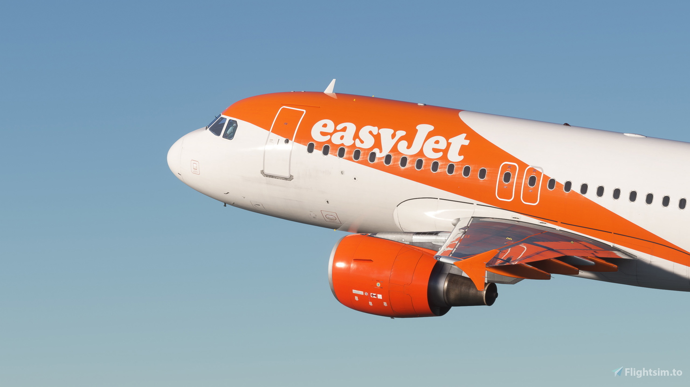 Easyjet UK [Pack 1] w/Cabin Fenixsim A319 [8K+4K] for Microsoft Flight ...