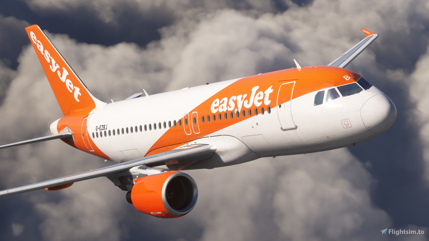Easyjet UK [Pack 1] w/Cabin Fenixsim A319 [8K+4K] for Microsoft Flight ...