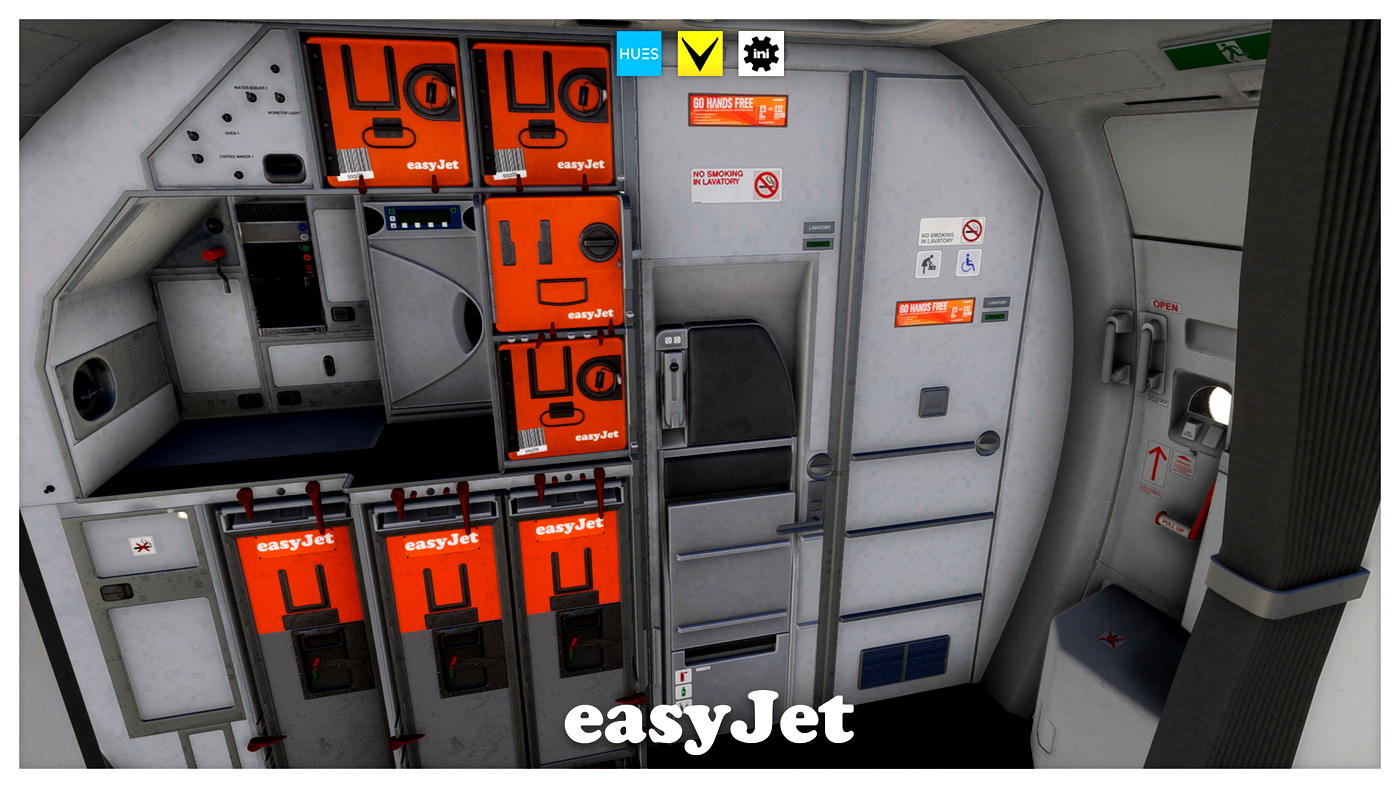 Threads - Easyjet UK Pack w/Cabin | A321LR Neo inibuilds/microsoft [8K ...