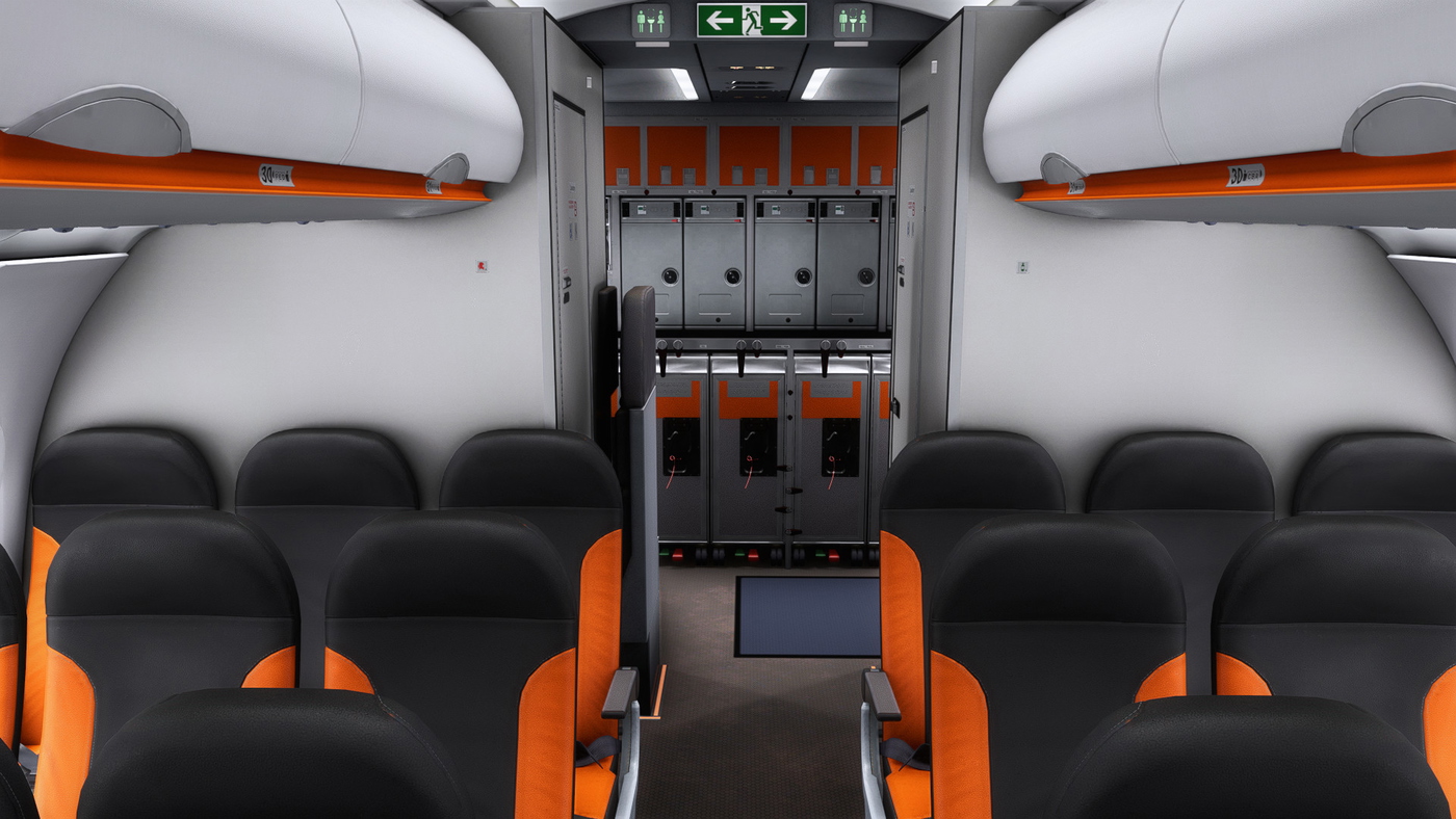 easyJet UK [Package 7] w/Cabin Fenixsim A320 のために Microsoft Flight ...