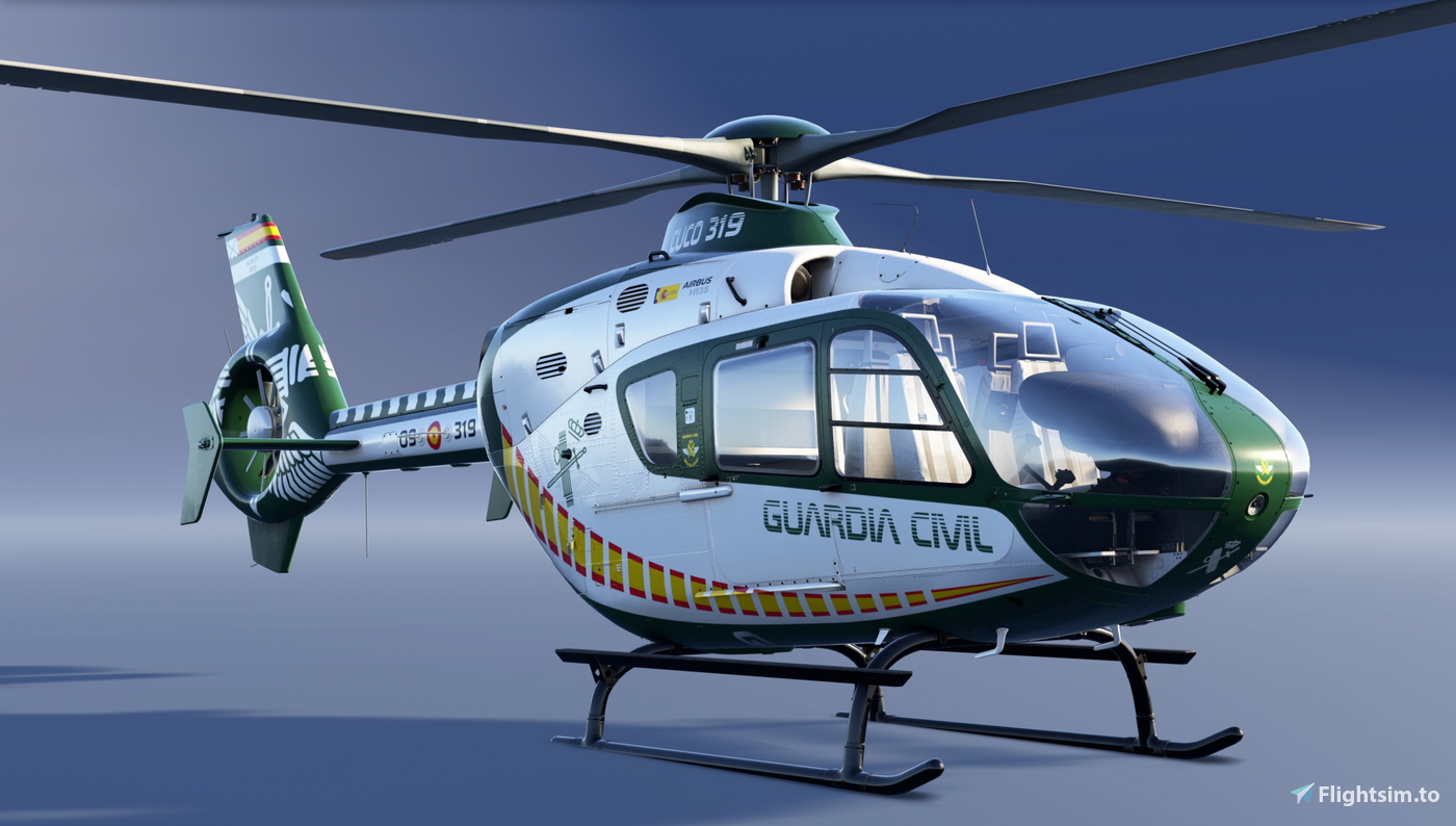 ec135 | H135 | Spain | Guardia Civil | CUCO 319 | v1 | 8K voor ...