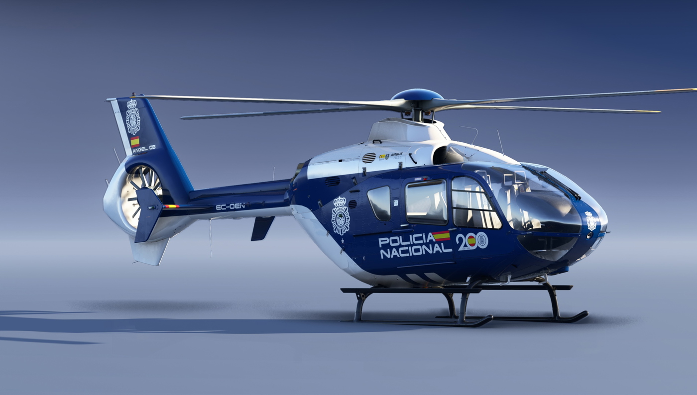 ec135 | H135 | Spanish Policía Nacional | EC-OEN para Microsoft Flight ...