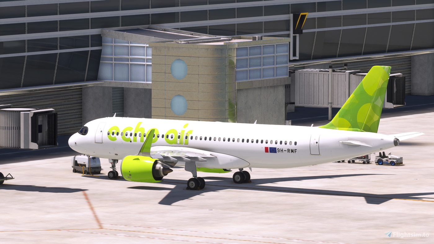 echo air | inibuilds a320neo V2 | 9H-RMF | Fictional für Microsoft ...