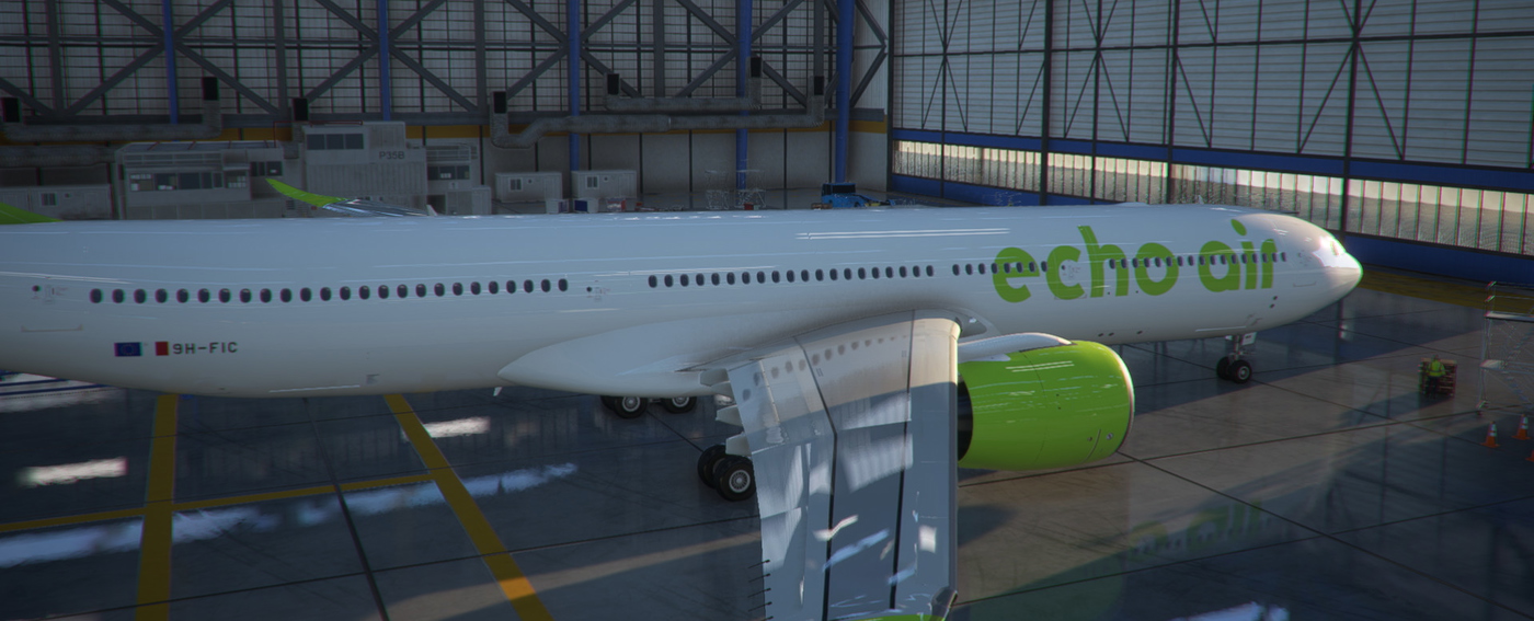 Echo Air HWD A330 Neo Fleet Package (8K)[VA] Fictional for Microsoft ...