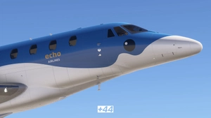 Echo Airlines (N102EA) FlightFX Cessna Citation X - 8K - MSFS Add-on ...