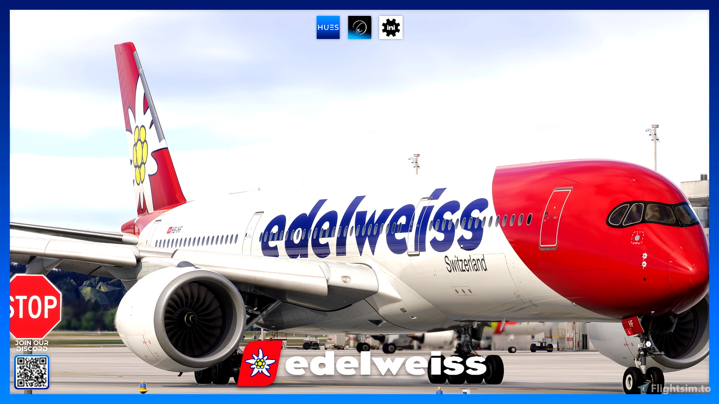 Threads - Edelweiss Air | Inibuilds A350-900 | 4K for Microsoft Flight ...