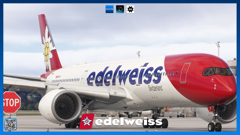 Edelweiss Air | Inibuilds A350-900 | 4K for Microsoft Flight Simulator ...