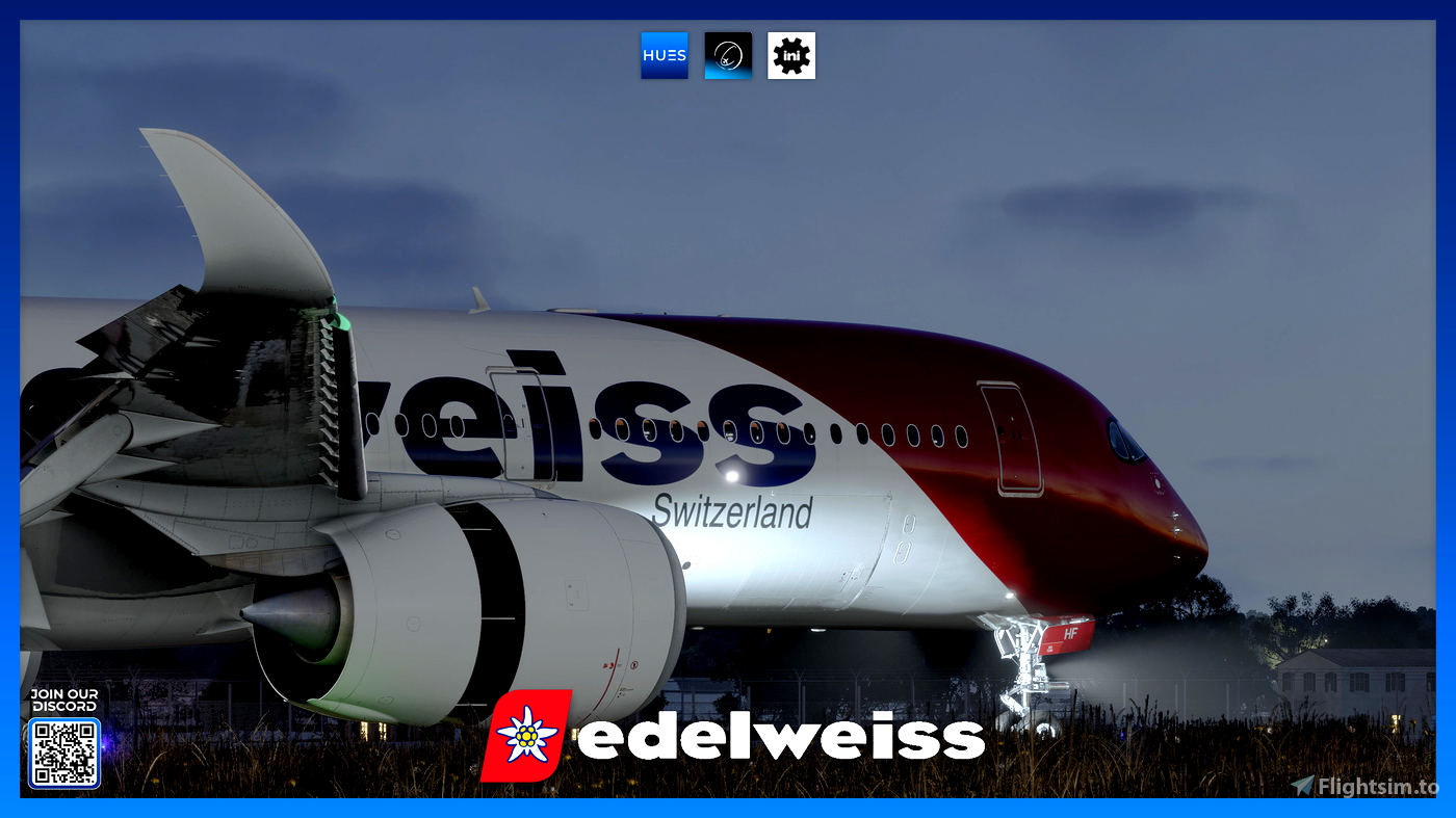 Edelweiss Air | Inibuilds A350-900 | 4K para Microsoft Flight Simulator ...