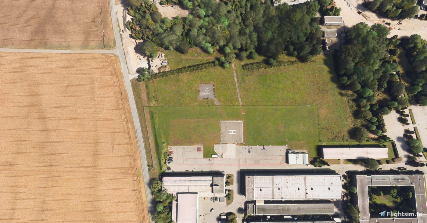 EDMR1 - EDMR Helikopter Landeplatz - Simple Fix のために Microsoft Flight ...