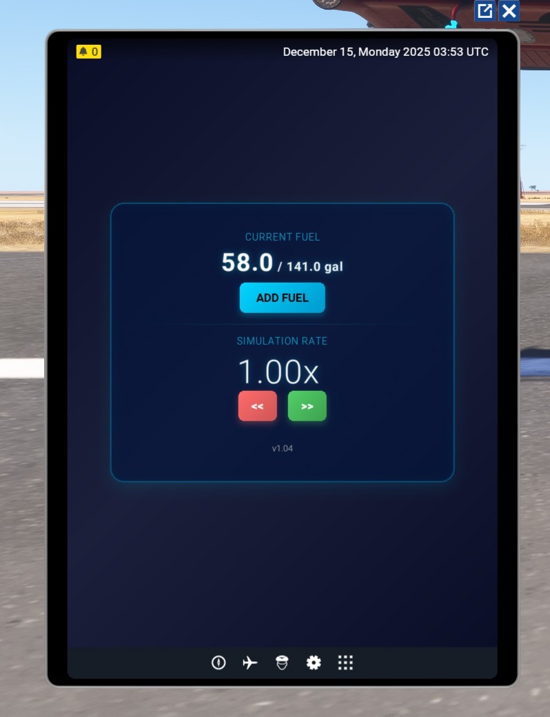 efb Ez App - Manage SimRate in Career Mode para Microsoft Flight ...