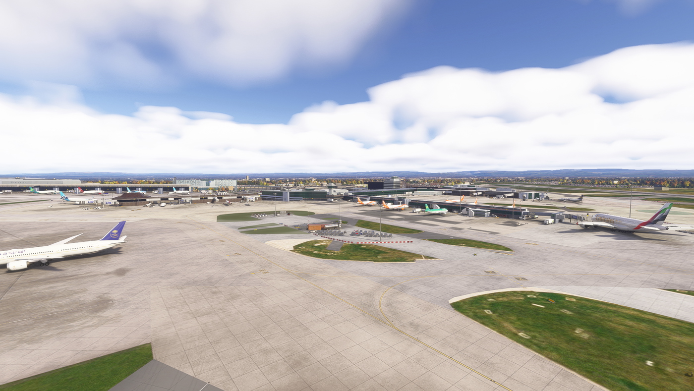 EGCC Manchester UK Macco Sim BATC fix para Microsoft Flight Simulator ...