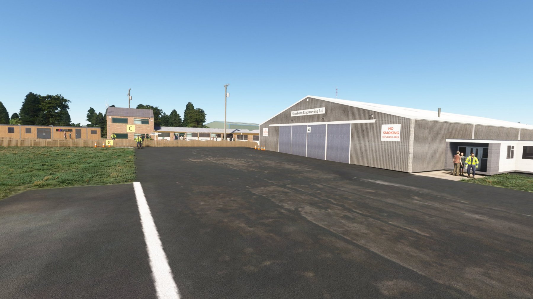 UK2000 Scenery - EGCJ - Sherburn In Elmet for Microsoft Flight ...