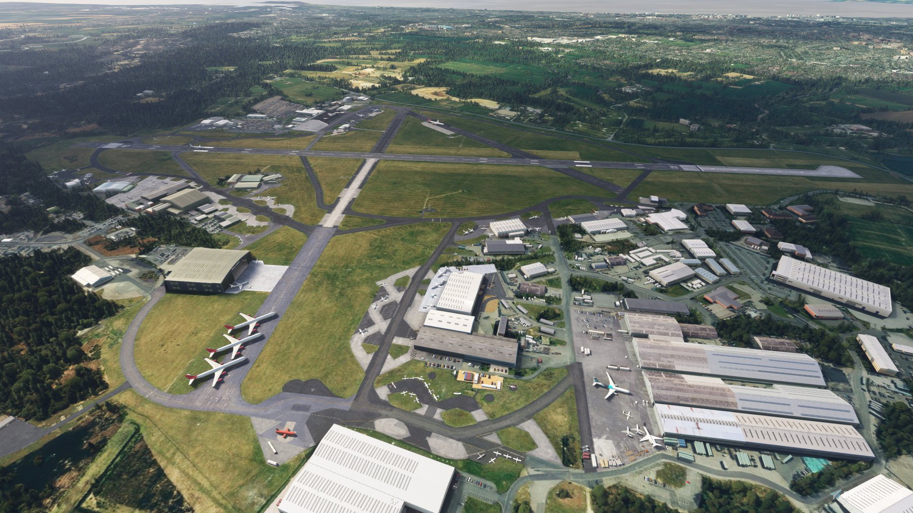UK2000 Scenery - EGHH - Bournemouth Airport for Microsoft Flight ...