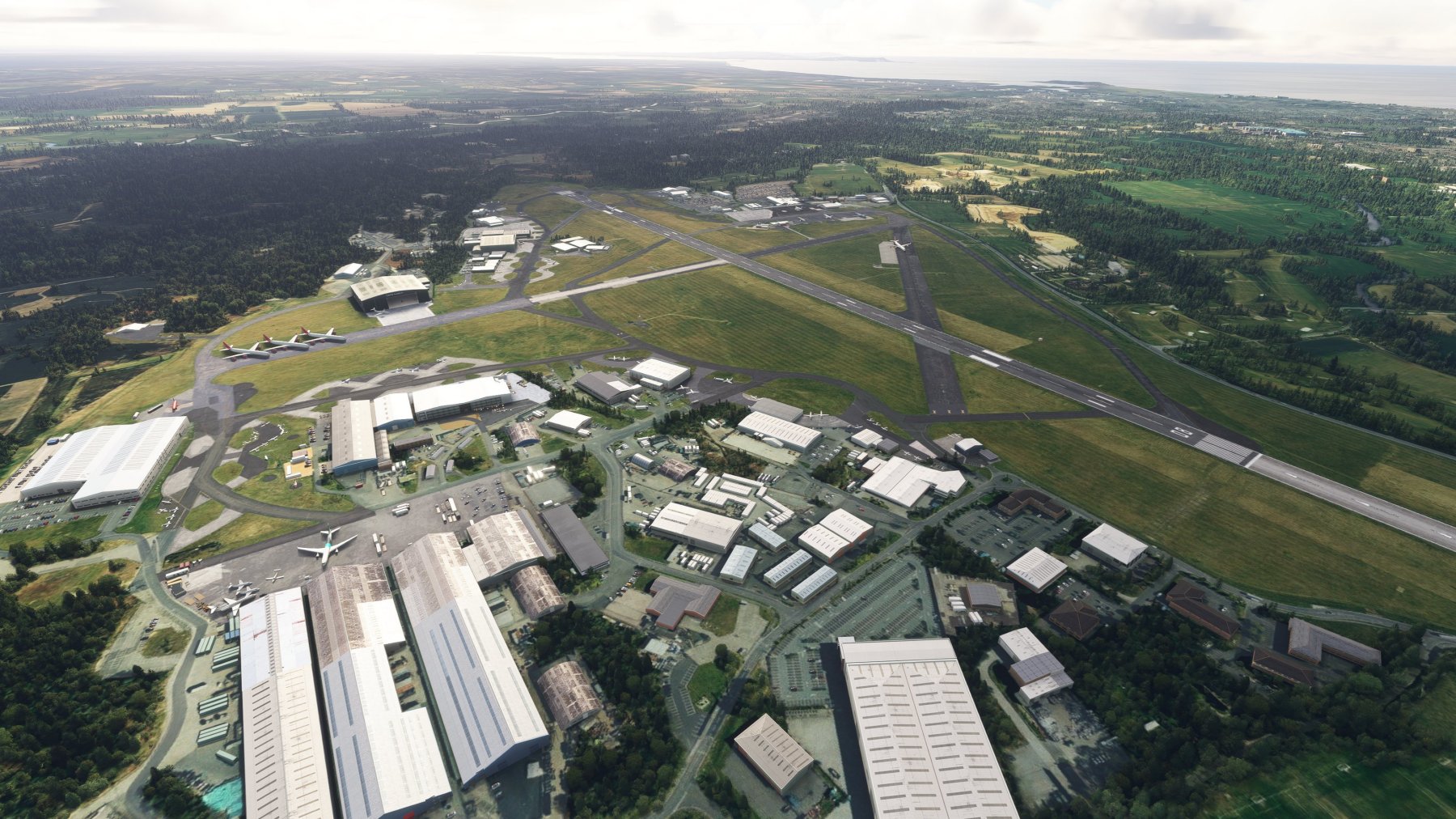 UK2000 Scenery - EGHH - Bournemouth Airport for Microsoft Flight ...
