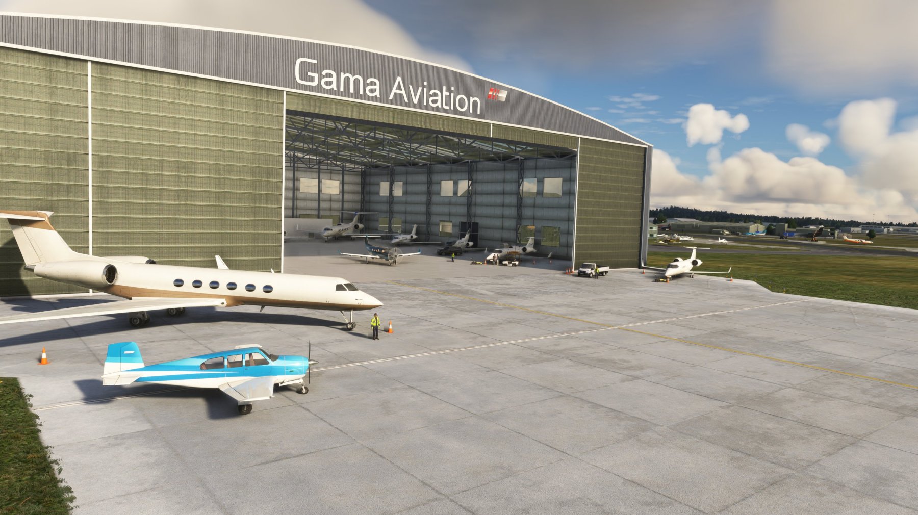 UK2000 Scenery - EGHH - Bournemouth Airport for Microsoft Flight ...