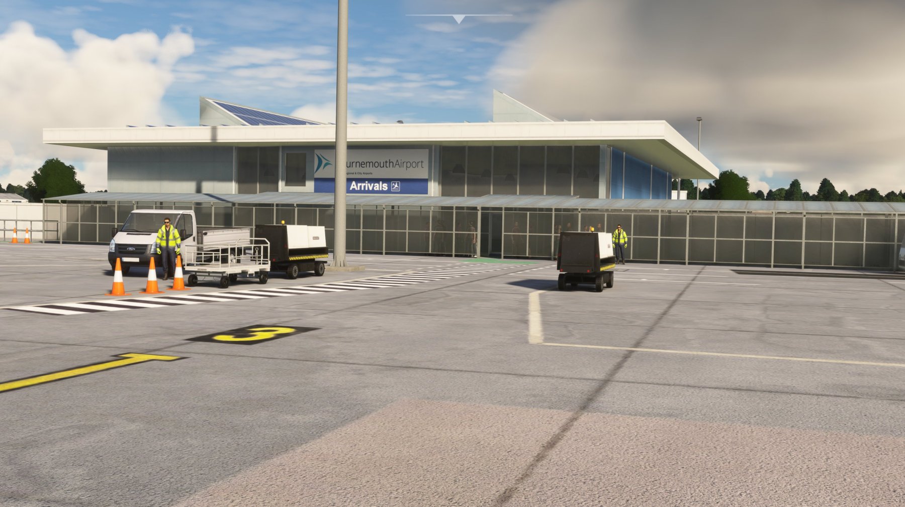 UK2000 Scenery - EGHH - Bournemouth Airport for Microsoft Flight ...