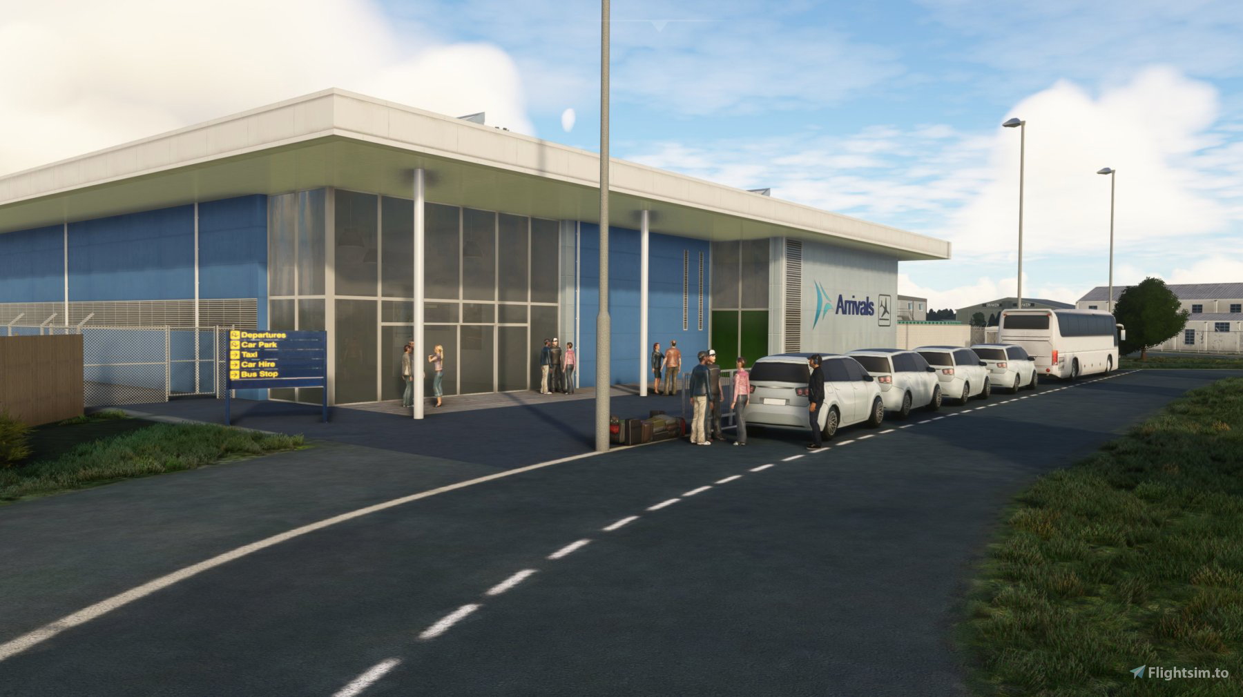 UK2000 Scenery - EGHH - Bournemouth Airport for Microsoft Flight ...