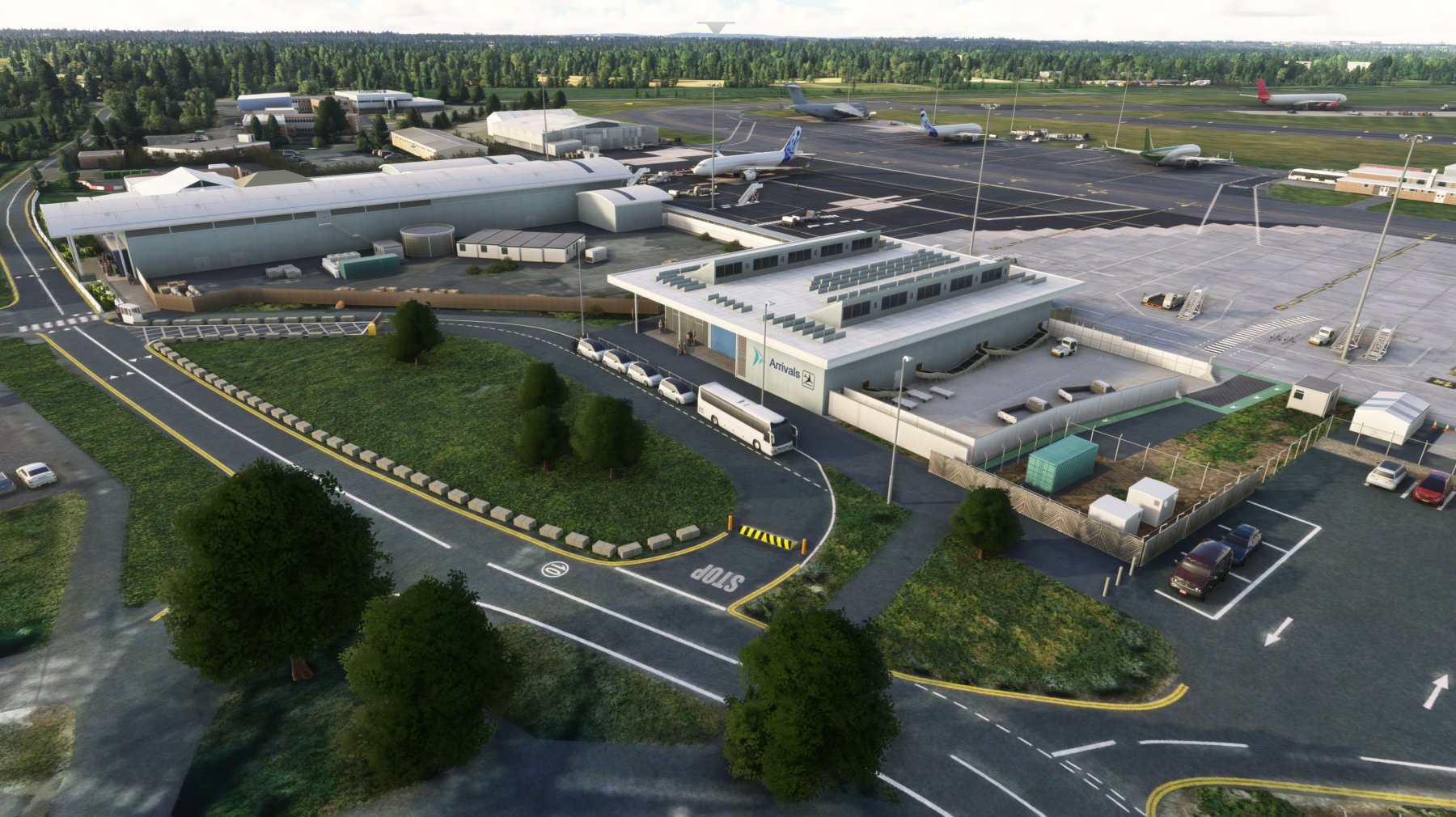 UK2000 Scenery - EGHH - Bournemouth Airport for Microsoft Flight ...