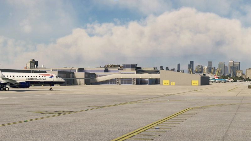EGLC - London City Airport for Microsoft Flight Simulator | MSFS