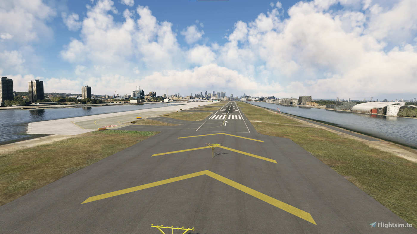 EGLC - London City Airport for Microsoft Flight Simulator | MSFS