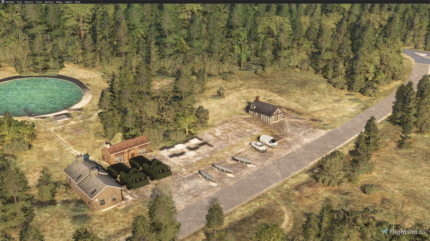 EGOM - RAF Spadeadam for Microsoft Flight Simulator | MSFS