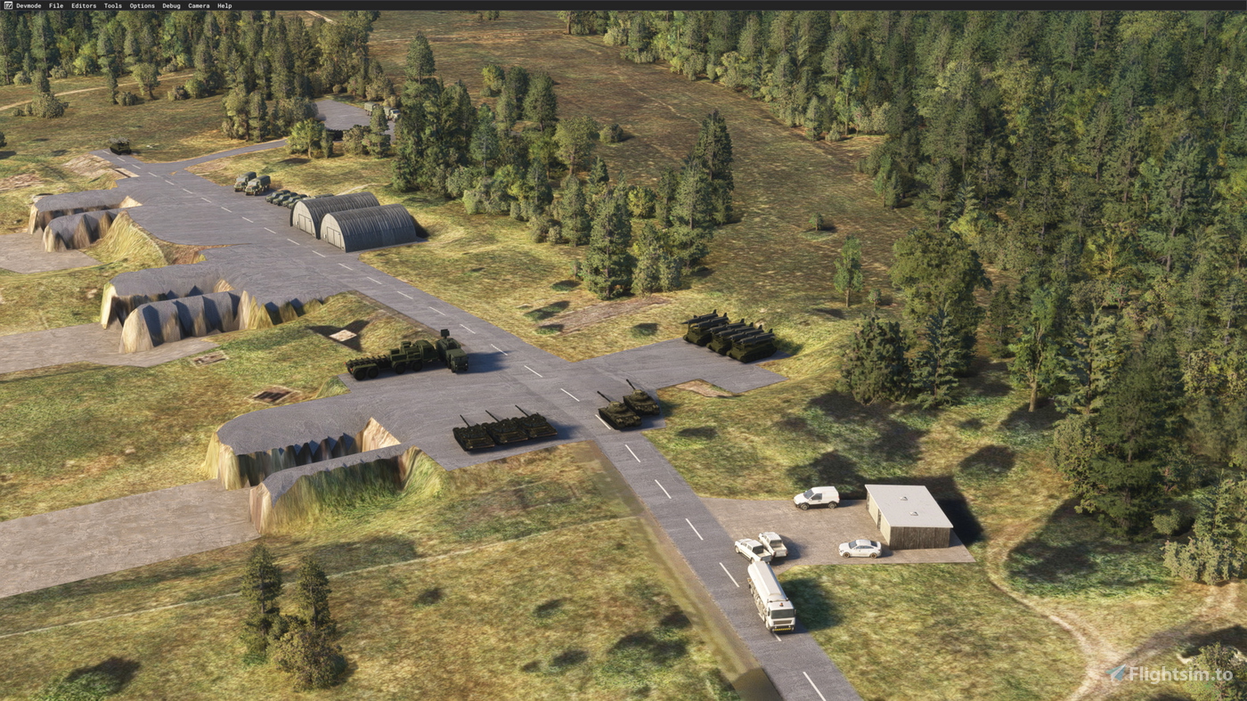 EGOM - RAF Spadeadam for Microsoft Flight Simulator | MSFS