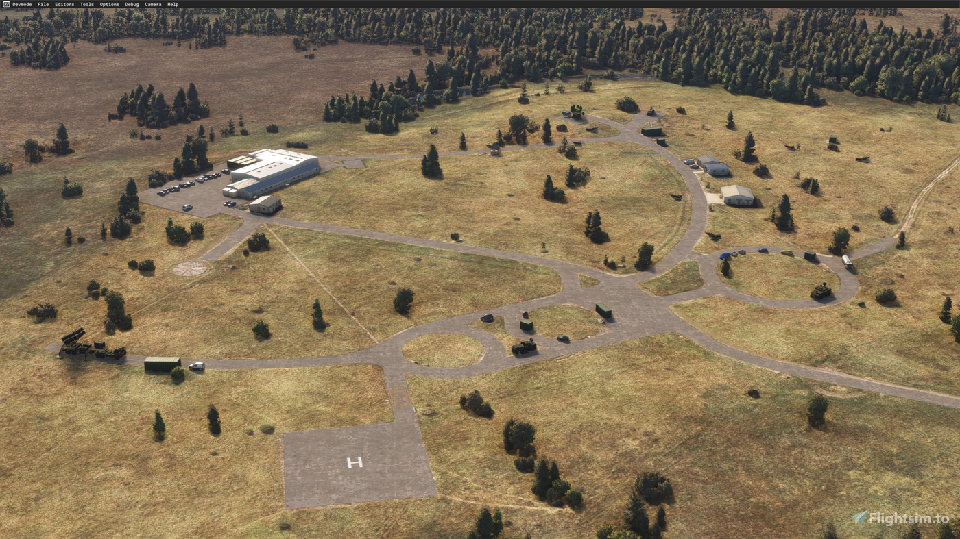 EGOM - RAF Spadeadam for Microsoft Flight Simulator | MSFS
