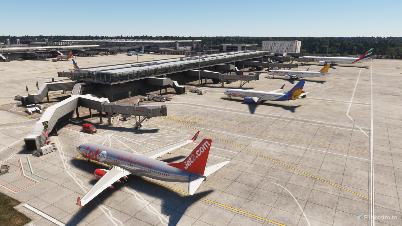 EGSS London Stansted - FSLTL Static Aircraft (Microsoft) para Microsoft ...