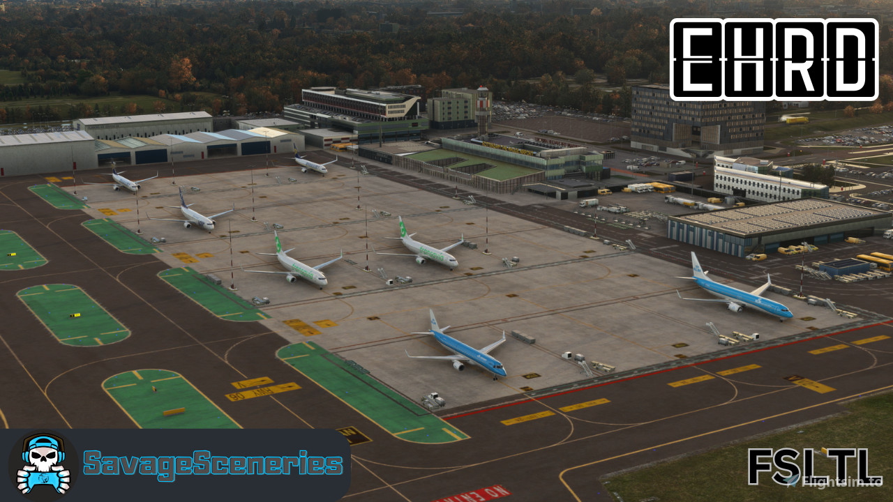 EHRD - FSLTL Static Aircraft for Microsoft Flight Simulator | MSFS