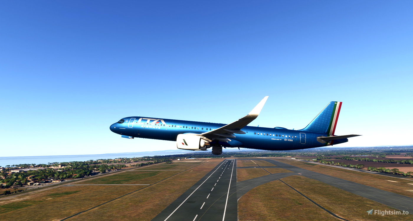 EI-HXA Ita Airways - Inibuilds a321 Neo -- 8k -- W/cabin for Microsoft ...