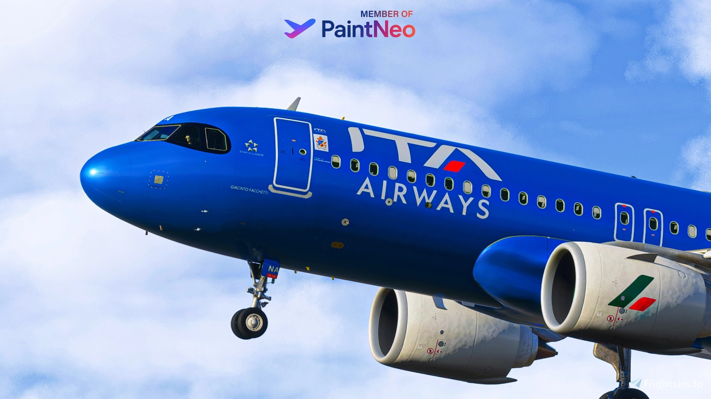 EI-INA | Papal Version | IniBuilds a320| MSFS 2024 | 3D Custom Decals ...