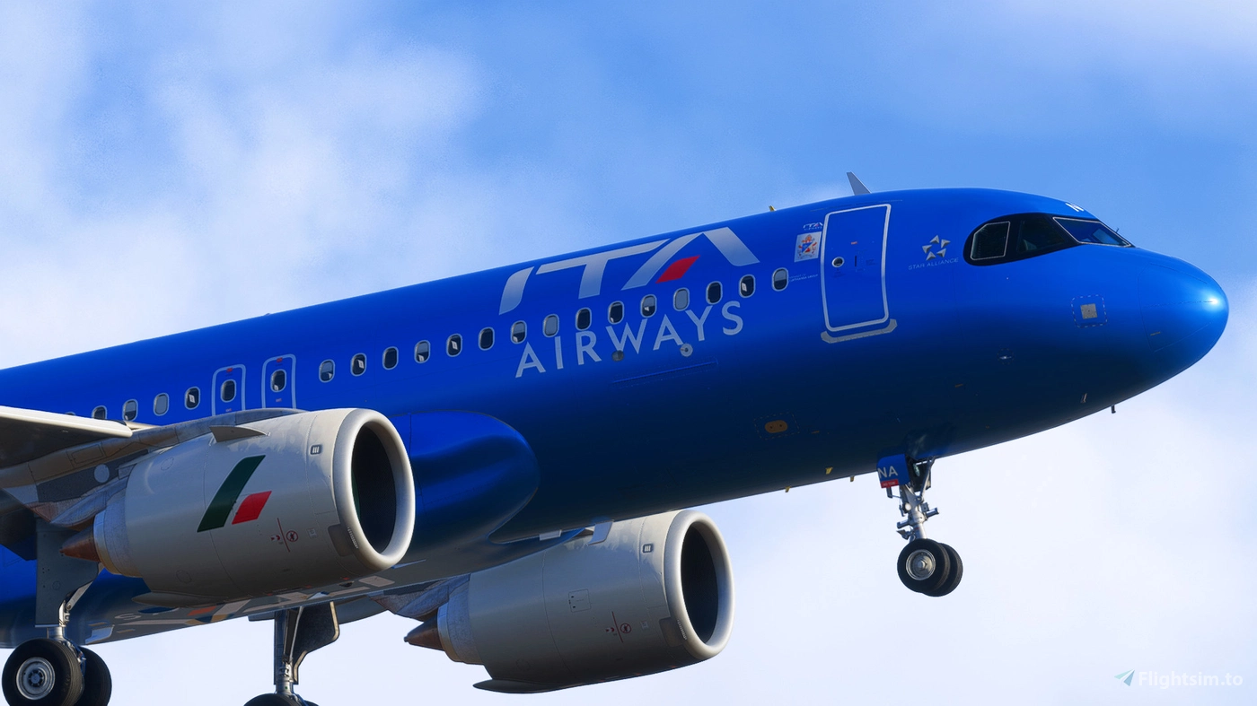 EI-INA | Papal Version | IniBuilds a320| MSFS 2024 | 3D Custom Decals ...