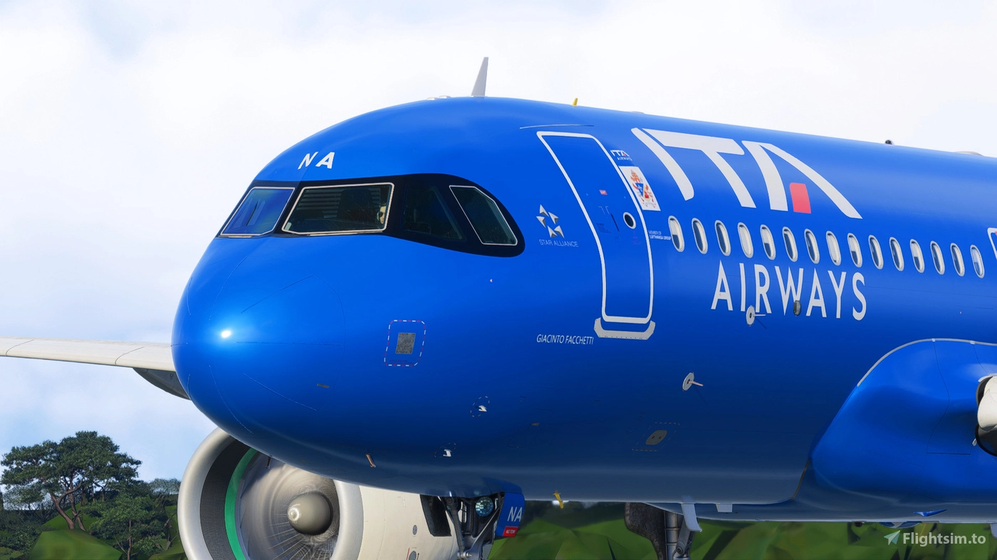 EI-INA | Papal Version | IniBuilds a320| MSFS 2024 | 3D Custom Decals ...