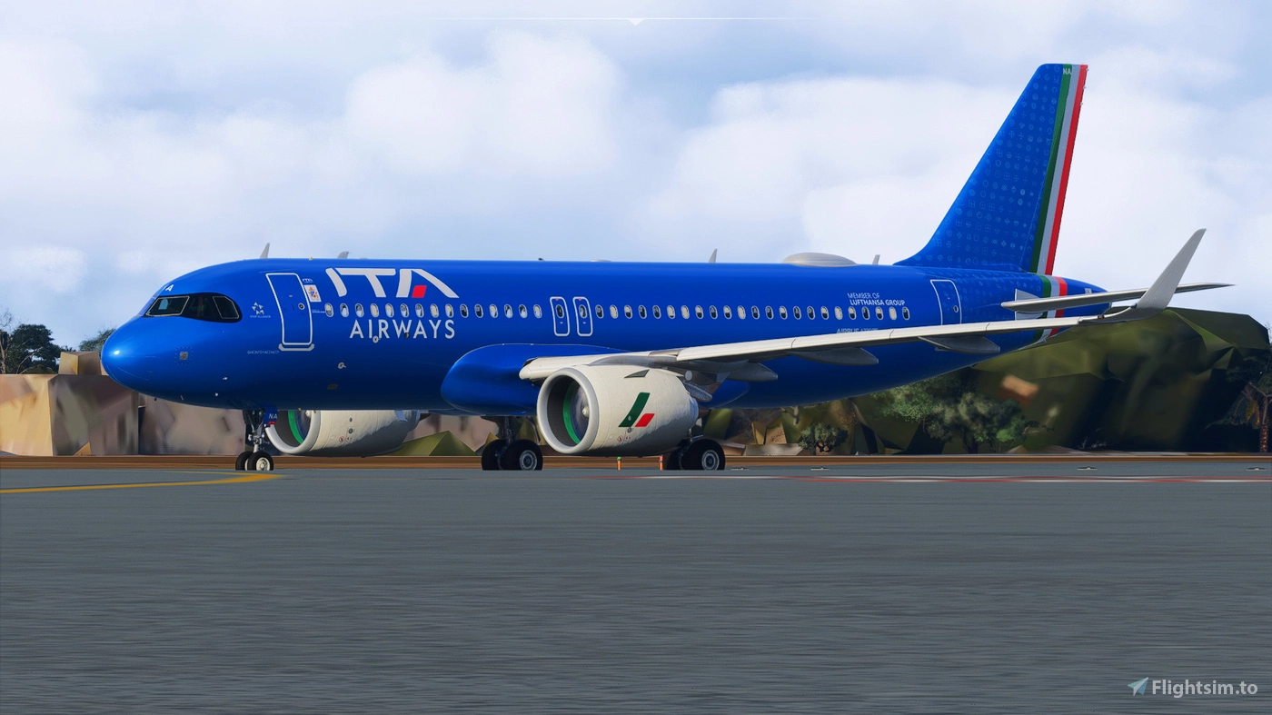 EI-INA | Papal Version | IniBuilds a320| MSFS 2024 | 3D Custom Decals ...